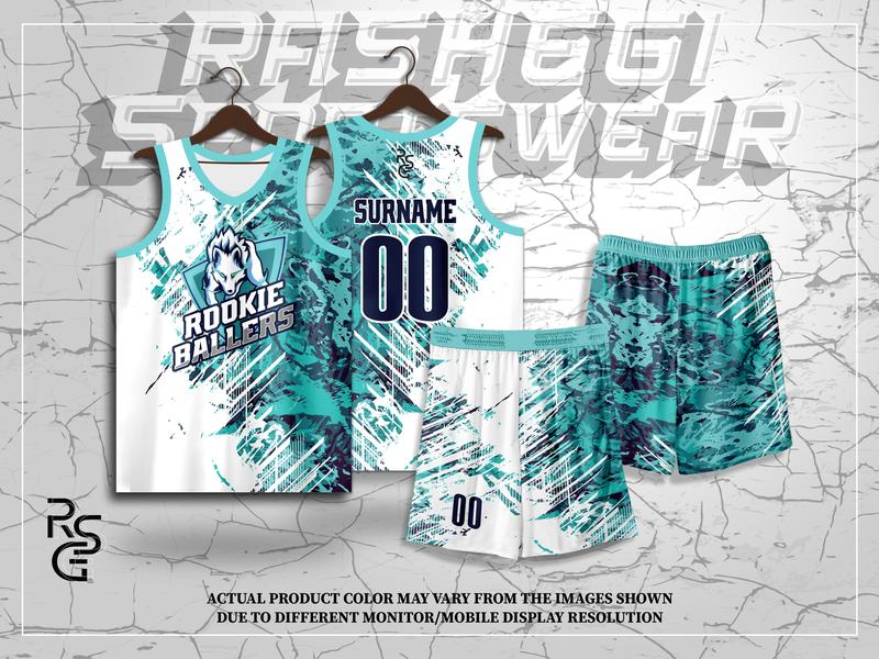 RSG #22 2023 Customized Jersey Full Sublimation Cyan and White - TikTok ...