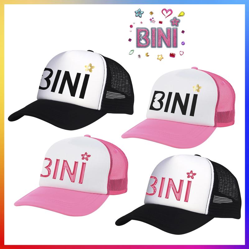 BINI CAP TRENDEE NET CAP TRUCKER CAP UNISEX - TikTok Shop Philippines