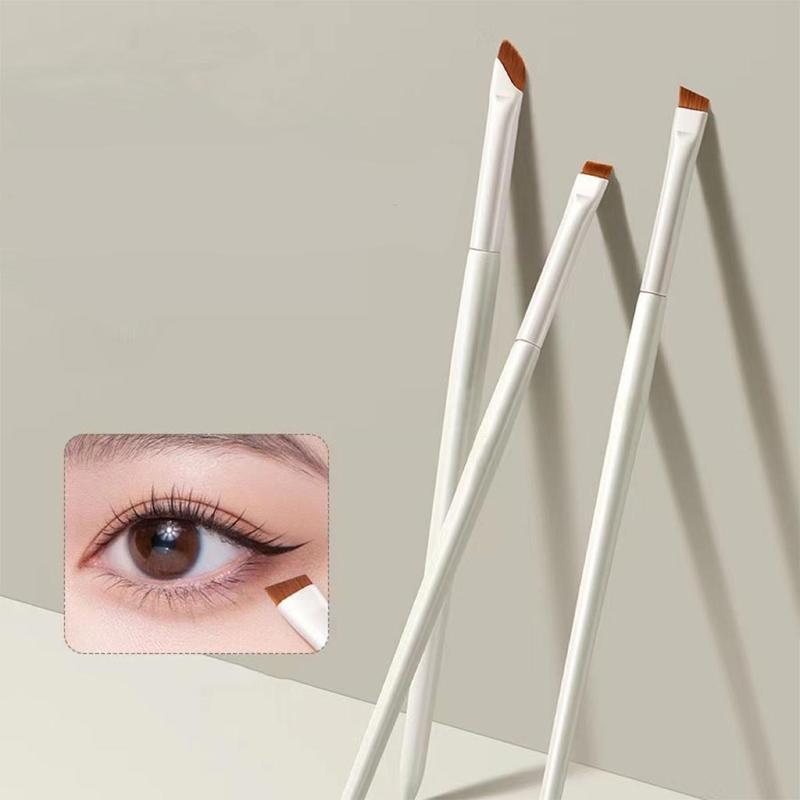 Eyeliner Brush Ultra-fine Flat Slanted Eyebrow Brush Sickle Brush ...