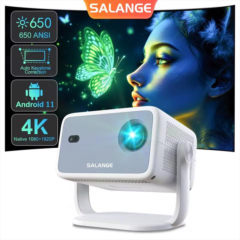 Salange Projector L018 P350 1080P 650ANSI 4K Android11 wit - TikTok ...