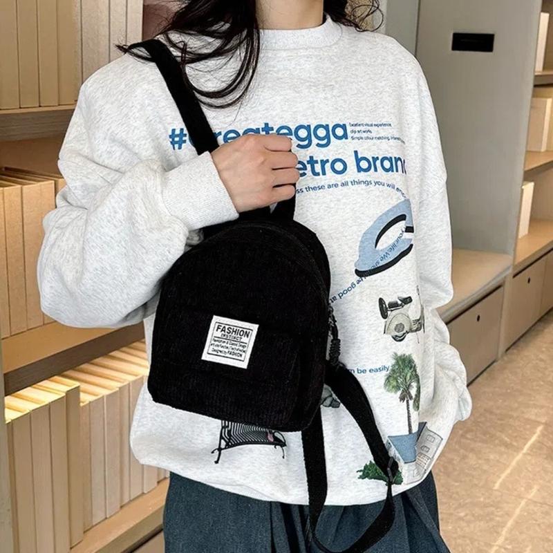 Beg Tangan Mudah Alih Beg Galas Mini, Gaya Korea, Beg galas, - TikTok ...