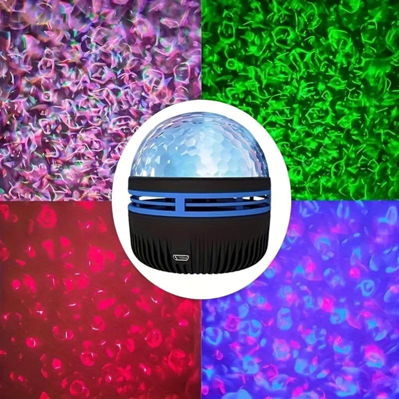 new 2024 1pc Modern LED Ripple Effect Projector Light, Plastic - TikTok ...