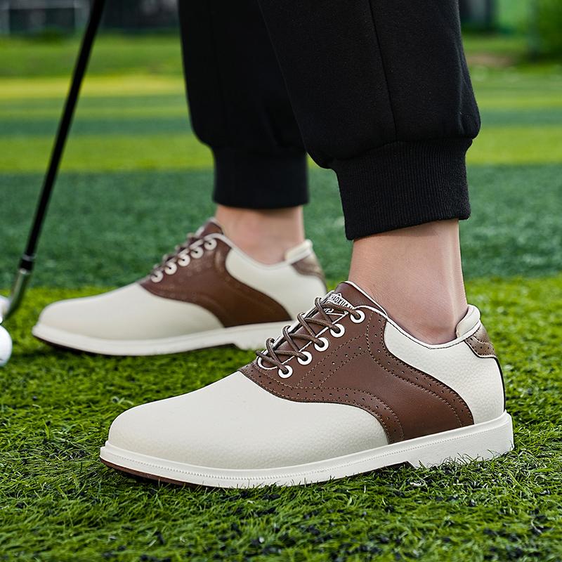 Fashion Trendy Leather Golf Shoes Men High Quality Shoes for - TikTok ...