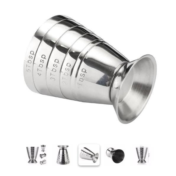 PREMIUM jigger 75ml to 15ml Mojito Measurer Coffee Shot Cup Measuring ...