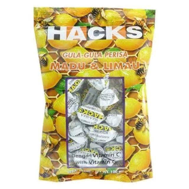 Permen Hacks Lemon permen batuk Candy - Shop | Tokopedia