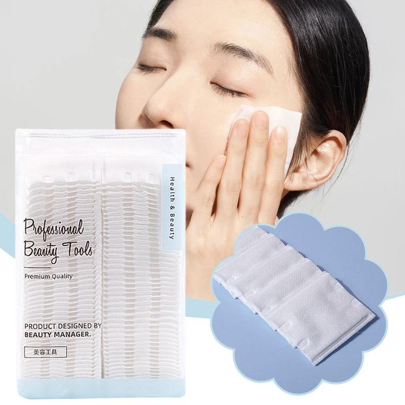 100pcs Makeup Remover Pads Thick Makeup Cotton Pads Cotton Pressed ...