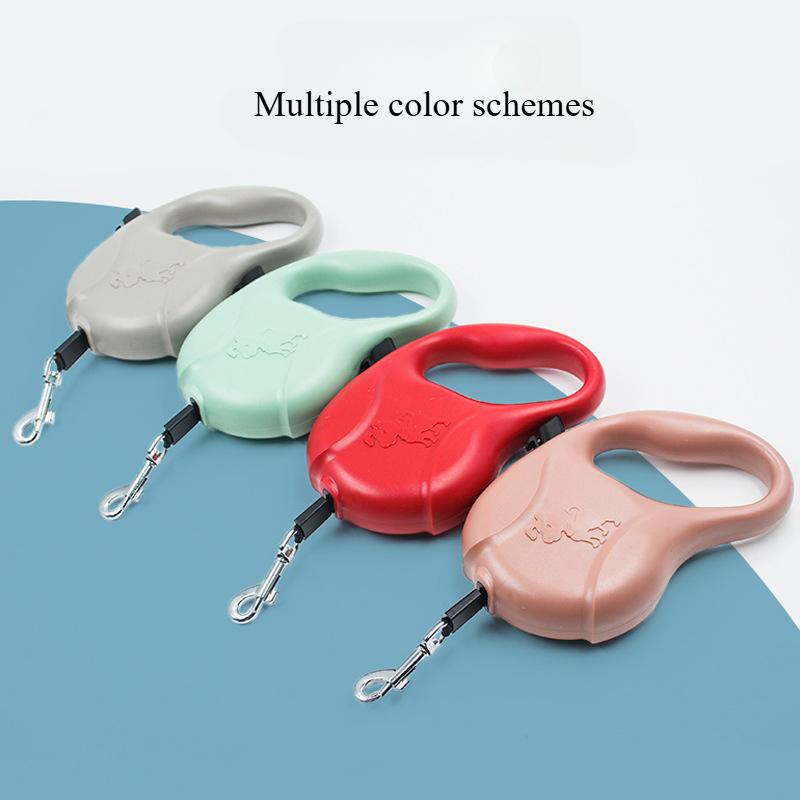 Pet automatic telescopic leash portable out automatic retractor outdoor ...