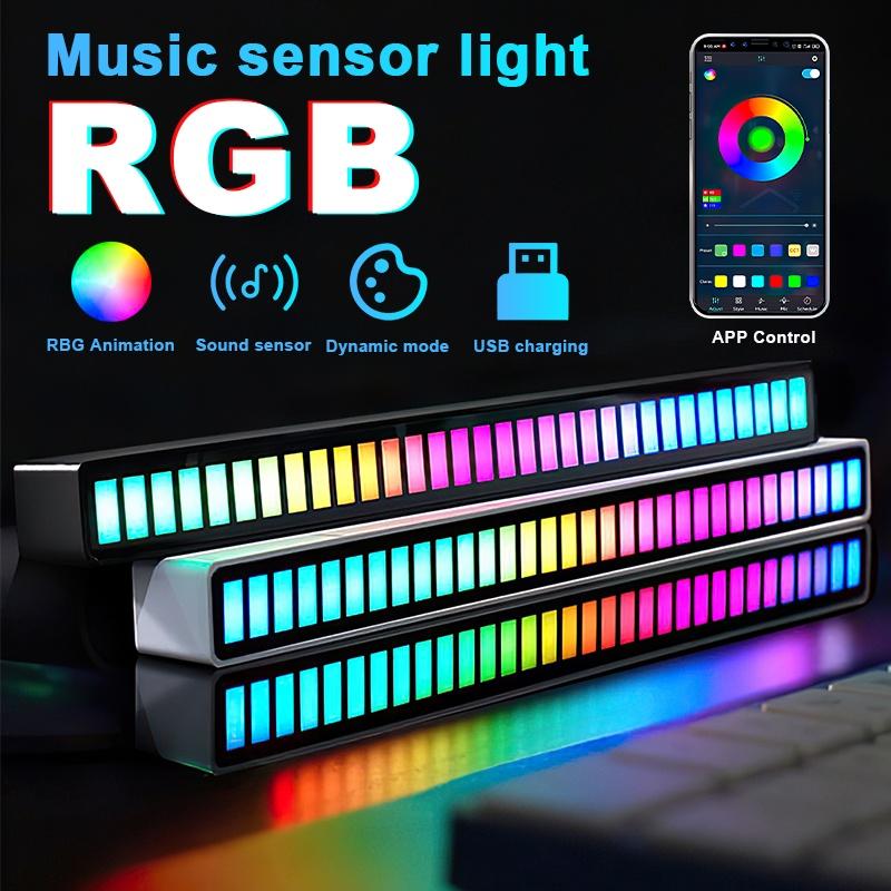 RGB LED Strip Light Music Sound Control Pickup Rhythm Ambien - TikTok ...