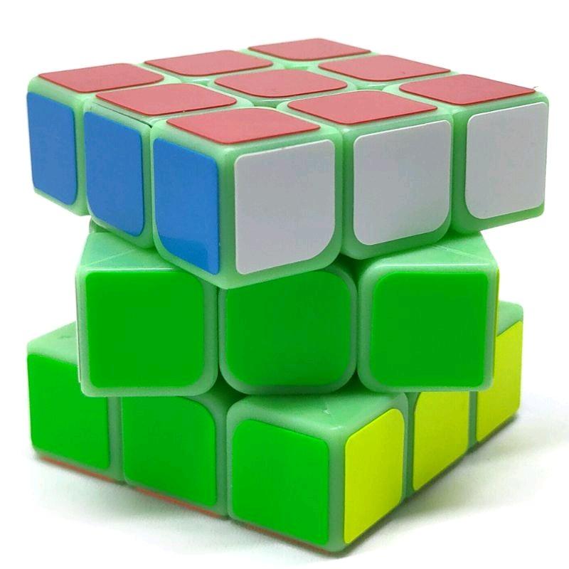 Rubik Rubic 3x3 Glow In the Dark Magic Cube - Shop | Tokopedia
