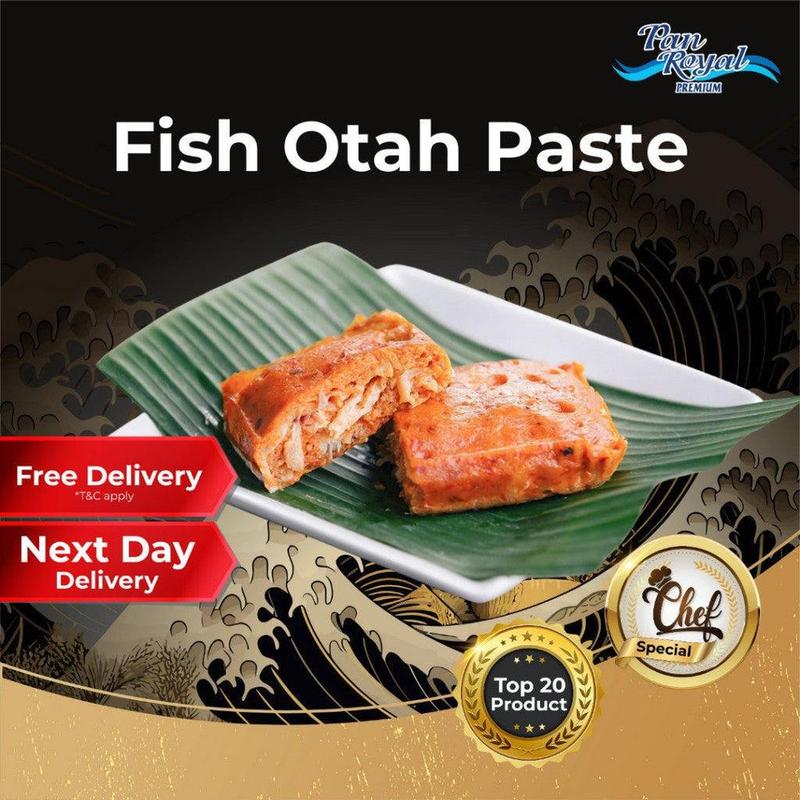 [PAN ROYAL] Frozen Fish Otah Paste (190g +/-) - TikTok Shop Singapore