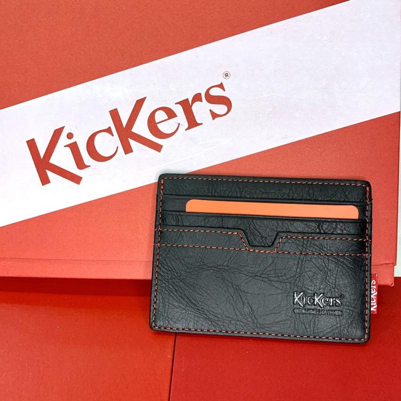 Kickers Card Holder Purse Wallet Original Genuine Leather 88673 ...