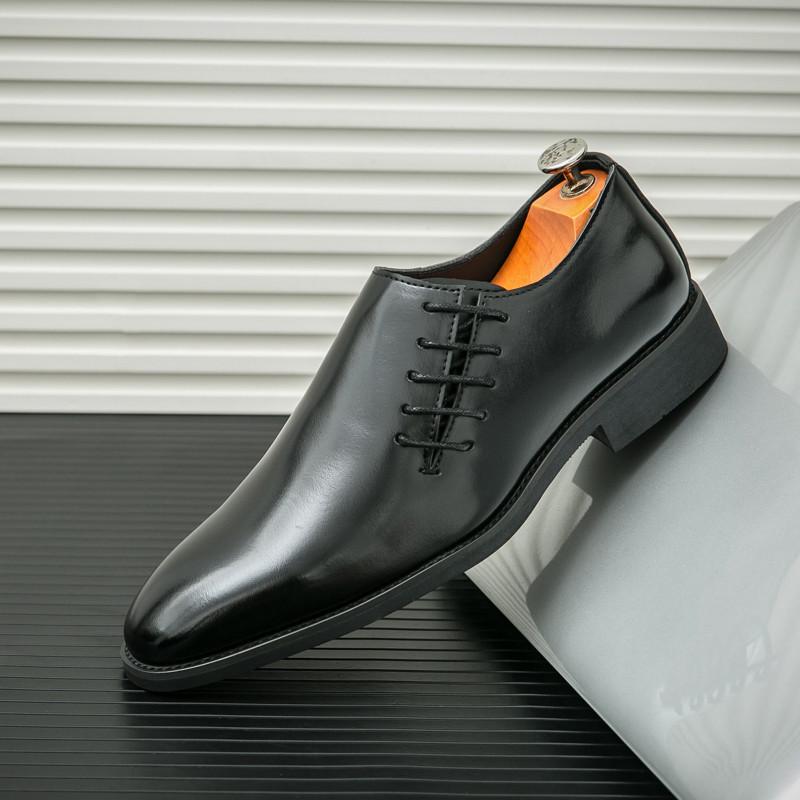 Mens Classic Formal Oxford Lace-up Matte Leather Shoe for Me - TikTok ...