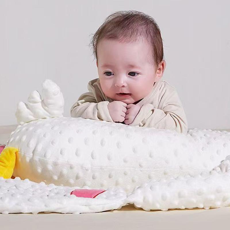 "3D Bubble Velvet Smart White Goose Pillow – Palm Pat, Adjustable ...