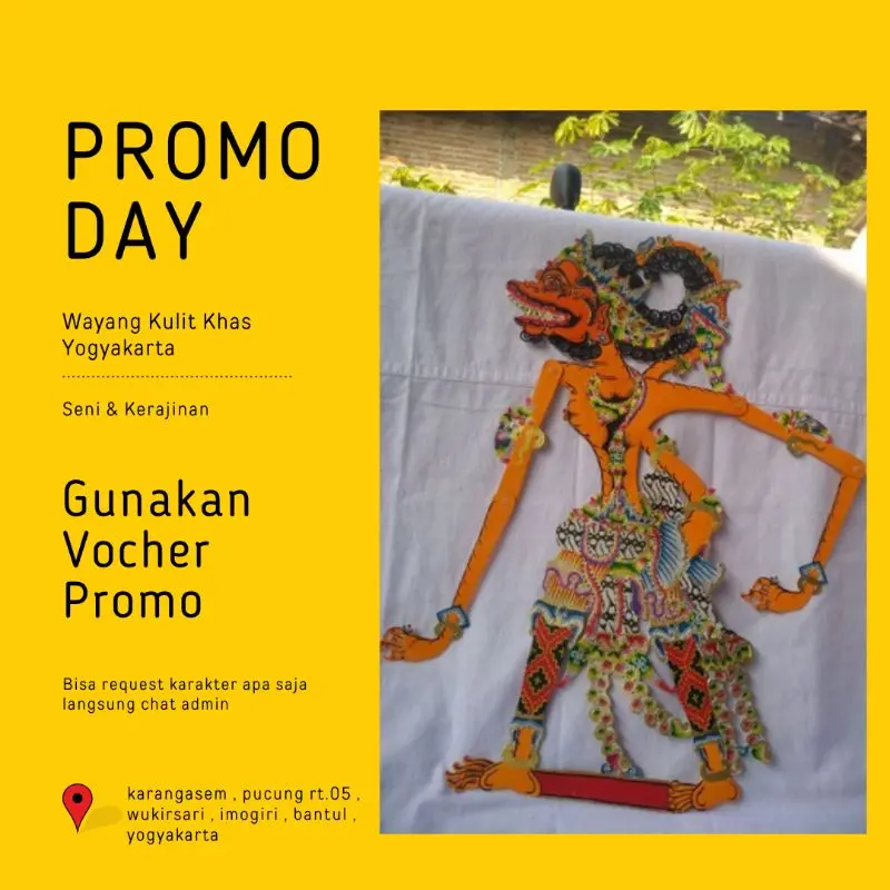 Wayang kulit ASLI jaya anggada halus - Shop | Tokopedia