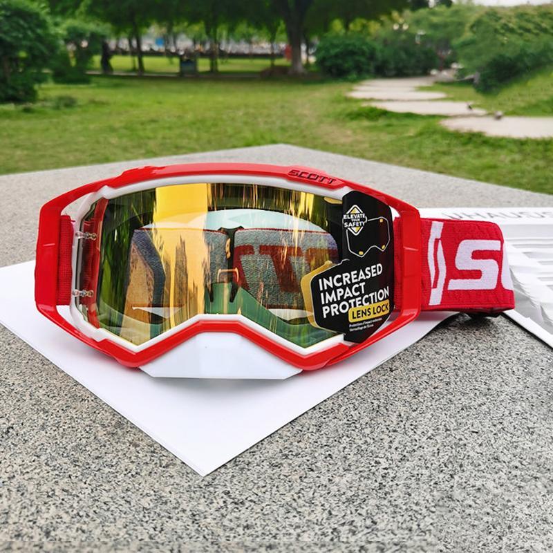 SCOTT Motocross Goggles UV400 Motorcycle Glasses MTB Helmet Goggle ...