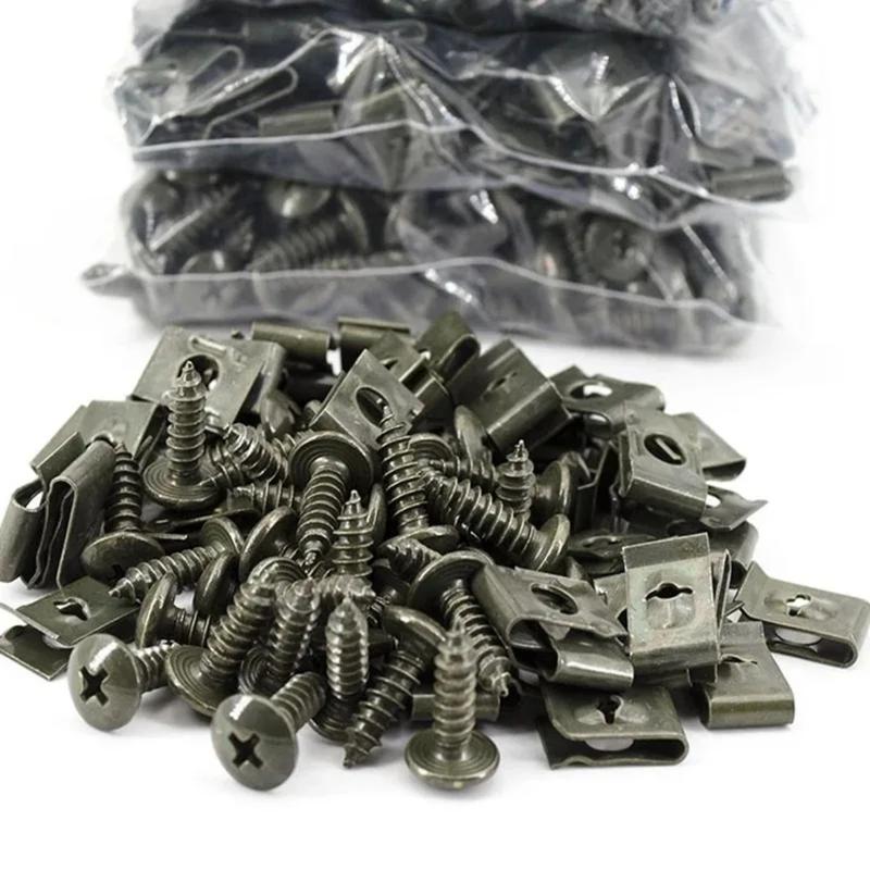 Klip Pengikat, 50pcs, Skru Logam Ketuk Sendiri, untuk Kereta - TikTok ...