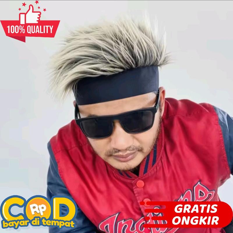 Topi Bulu Korea Cosplayer Wibu Satoru Gojo Gradasi New - Shop | Tokopedia