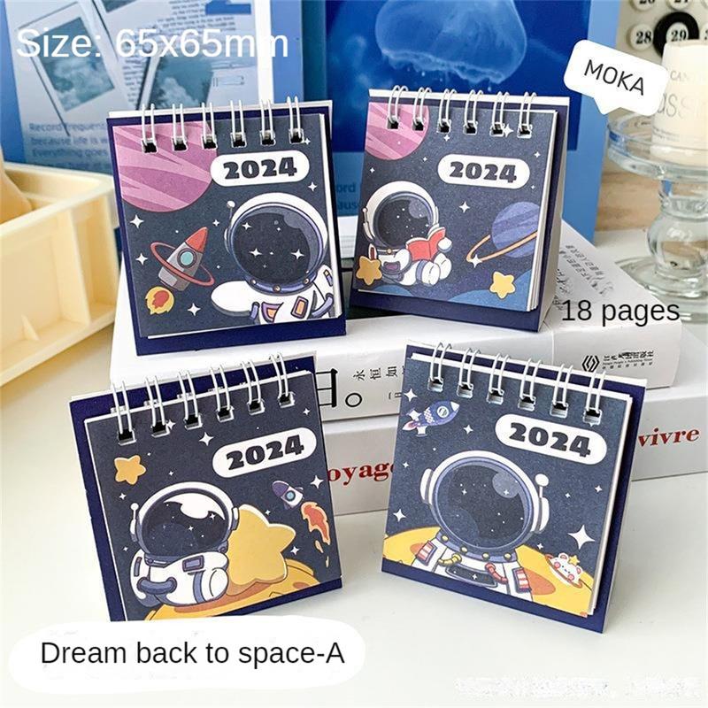Kalendar mini 2024 kreatif minimalis, kalendar meja kecil yang - TikTok ...