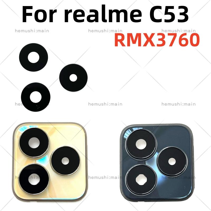 New For Realme C53 Rear back Camera Lens Glass RMX3760 Rear Glass ...