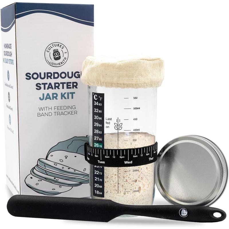 Sourdough Starter Jar Kit | Easy DIY Breadmaking Kit Sourdough - TikTok ...