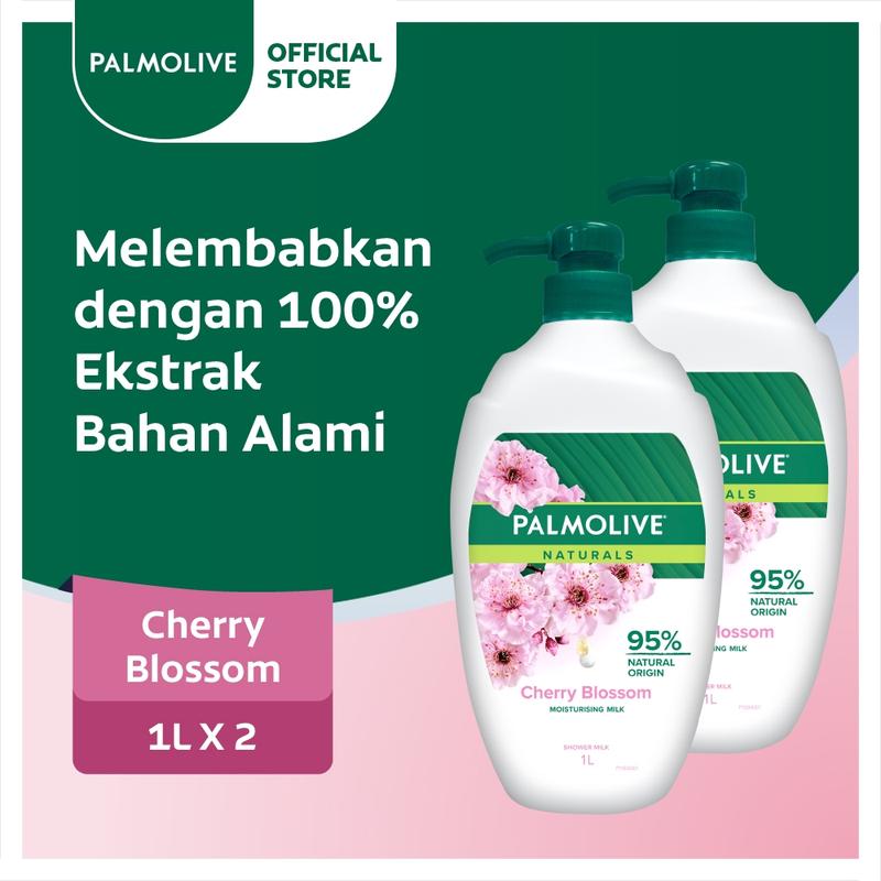 Palmolive Sabun Mandi Naturals Milk & Cherry Blossom 1L - Is - Shop ...