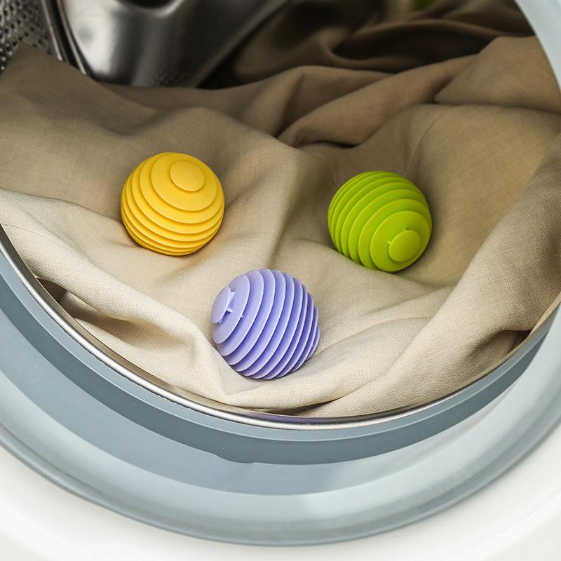 Soft Rubber Laundry Ball Household Washing Machine Laundry Ball ...