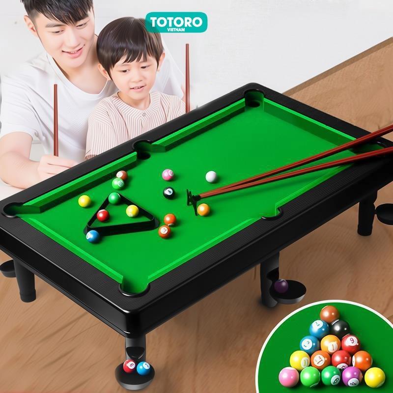 Bộ đồ chơi Bàn Bi-A Bida Billiard Snooker nhỏ vui nhộn cho gia - TikTok ...