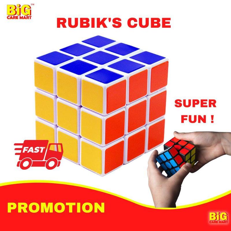 BCM Kiub Mainan Rubik/Rubik Cube 3X3 / Magic Cube 5.7cm / Rubix ...
