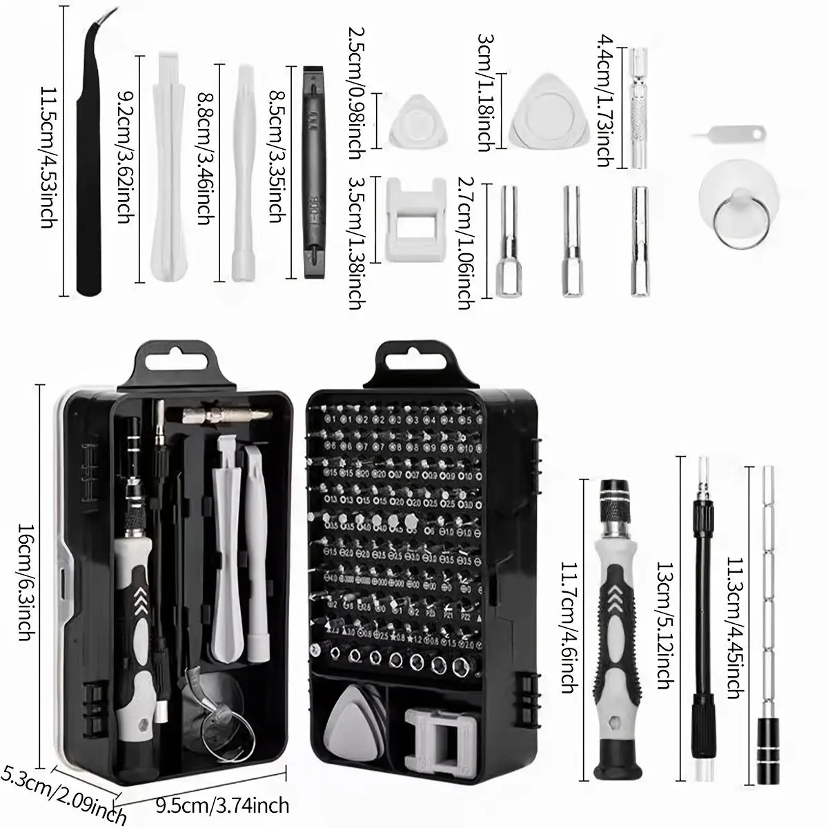 115pcs Precision Screwdriver Kit, Spring Precision Computer, Smart ...