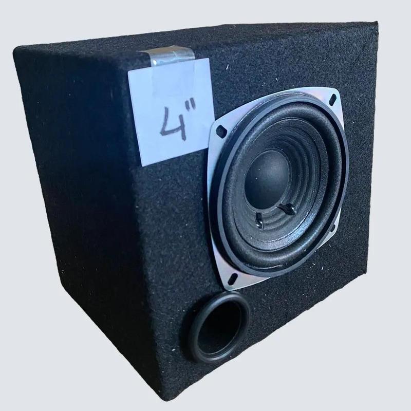 Box speaker kotak 4" in inchi woofer subwoofer bahan tebal - Shop ...