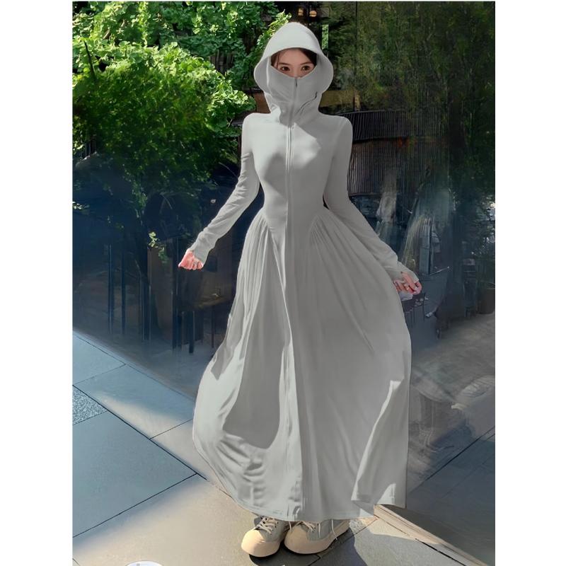 Full Body Sun Protection Clothing Women's Ice Silk Sun-Protective ...
