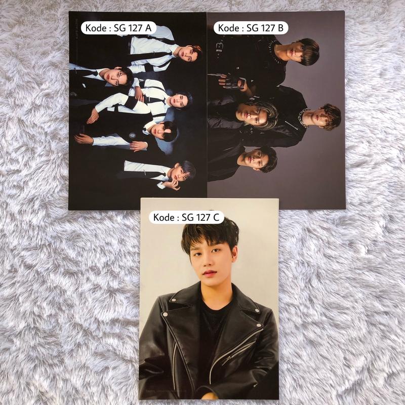 [OFFICIAL] POSTCARD A4 SG21 NCT 127 - Shop | Tokopedia