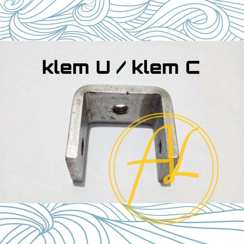 klem c / klem u bahan plat stainless - Shop | Tokopedia