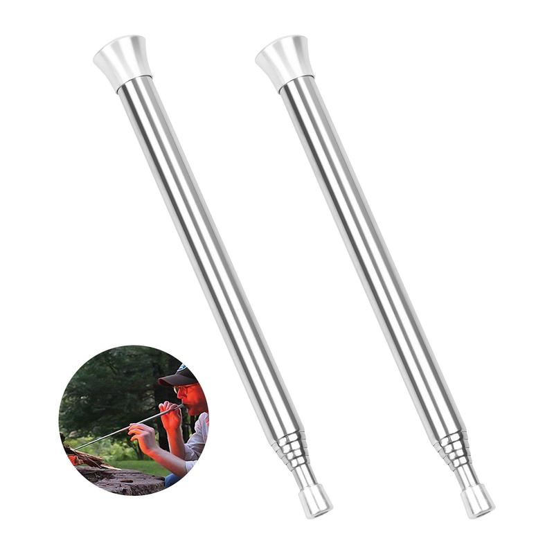 Portable Retractable Fire Blow Torch, 2 Counts Telescopic Blow - TikTok ...