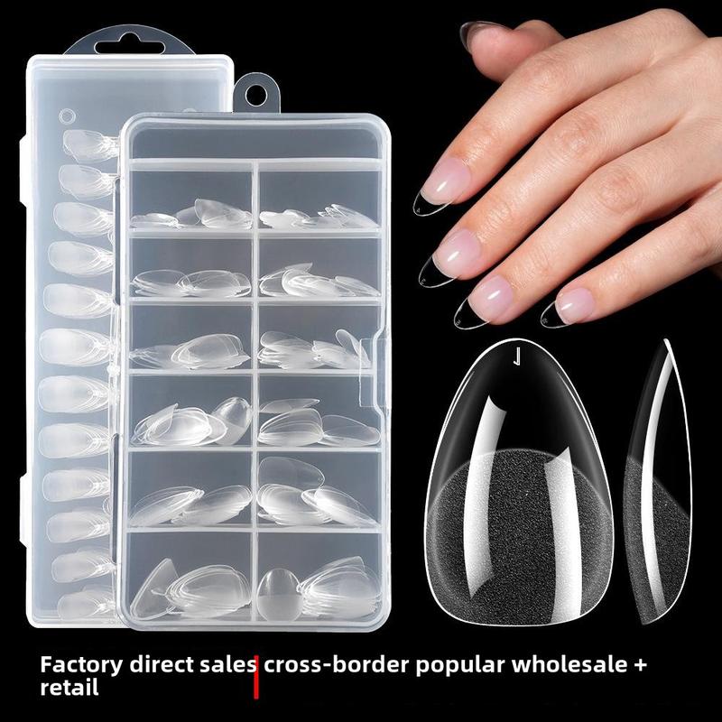 Specially designed for 120 boxed ultra short almond nail plates ...