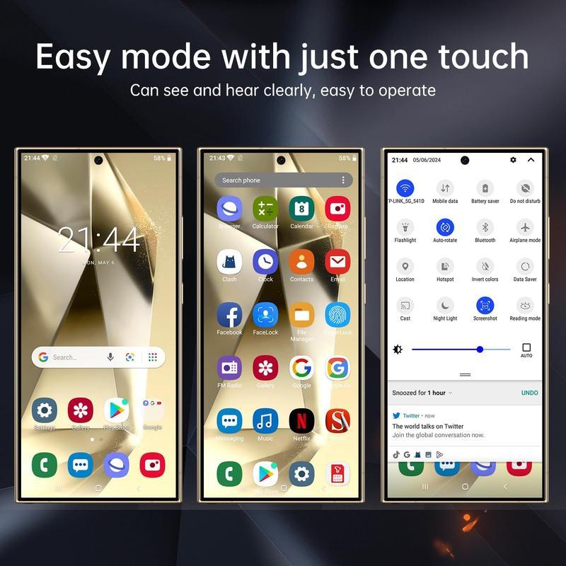 C24 Ultra 5G Unlocked Smartphone,8GB+256GB Fully Unlocked Cell Phone ...