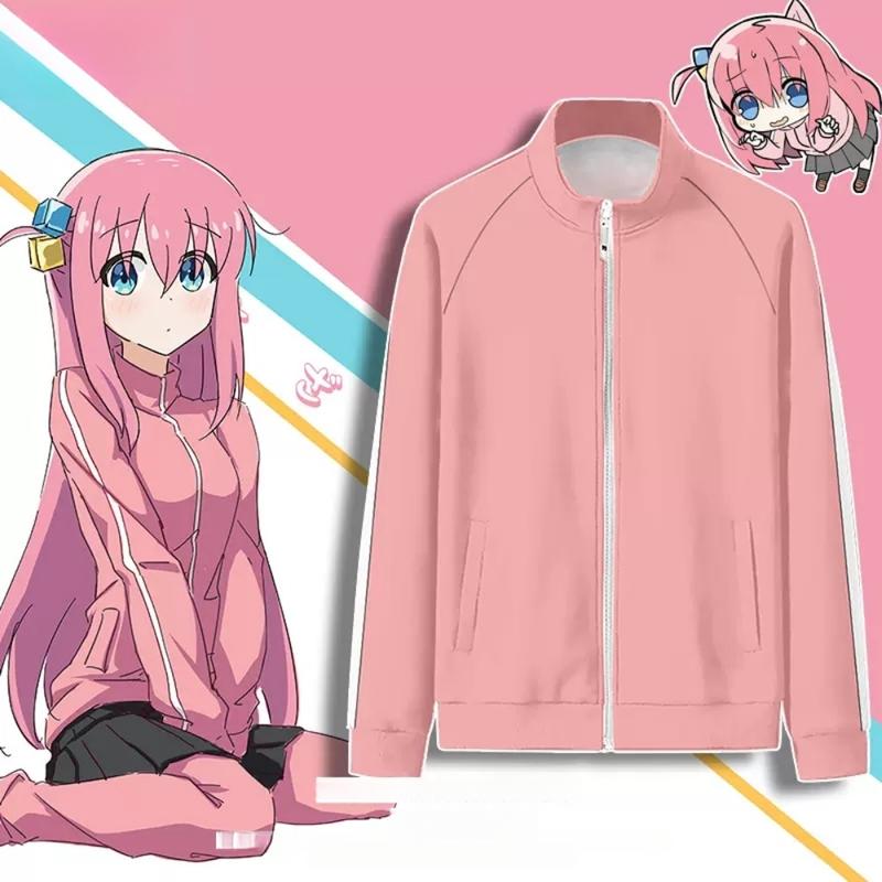 Jaket Cosplay, Bocchi the Rock Gotou Hitori, Nama dan Nombor - TikTok ...