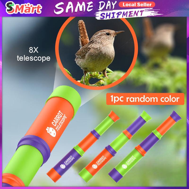 Carrot Telescope 8x Retractable Monocular 3-section Length Free ...