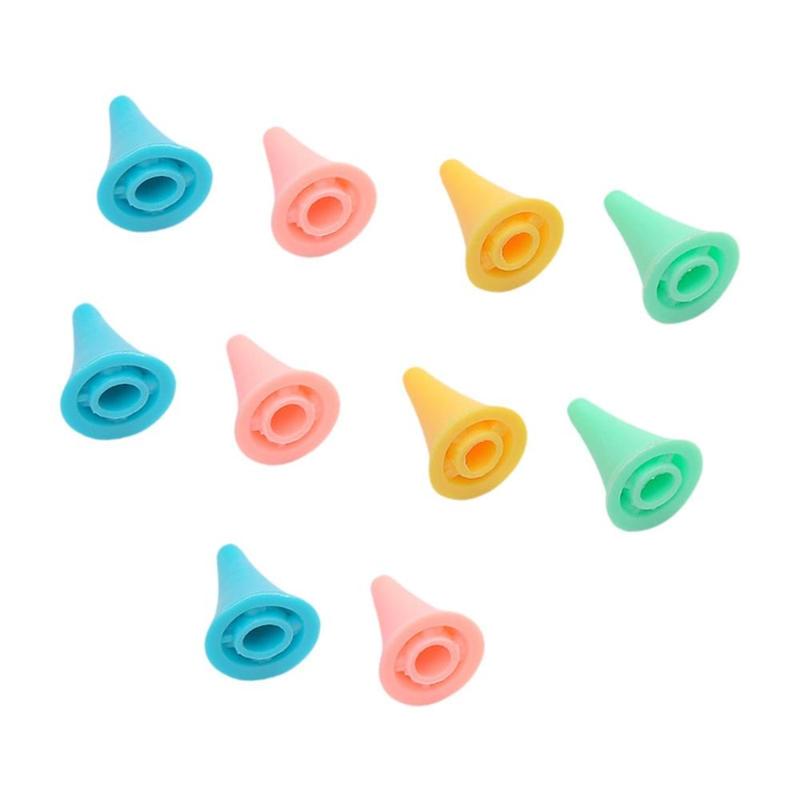 10 Pieces Knitting Pins Tip Protectors Colorful Handmade Pin - TikTok ...