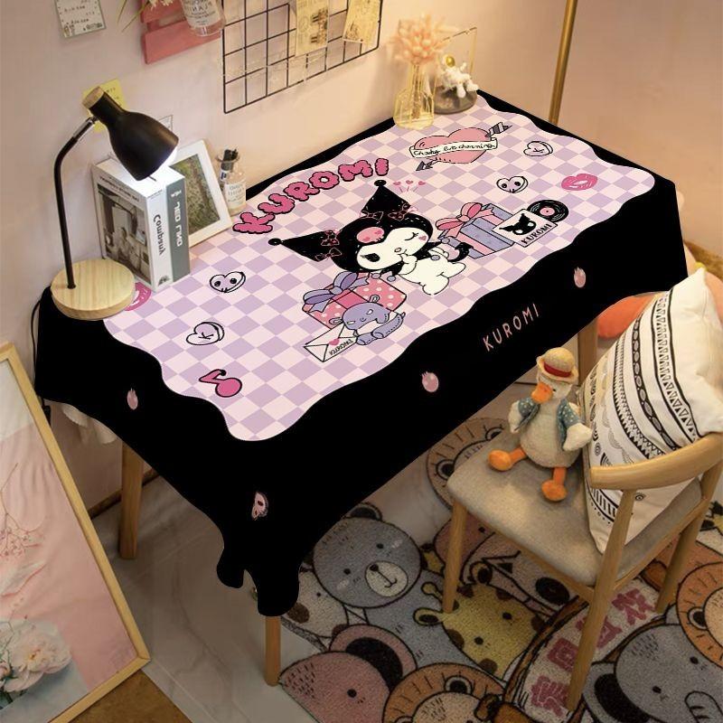 INS Style Cute Clow M Tablecloth Cartoon Girlish Dormitory Bedroom ...