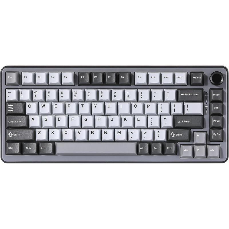 B75 Mechanical Keyboard,75% Layout with Knob,Hot Swappable RGB - TikTok Shop