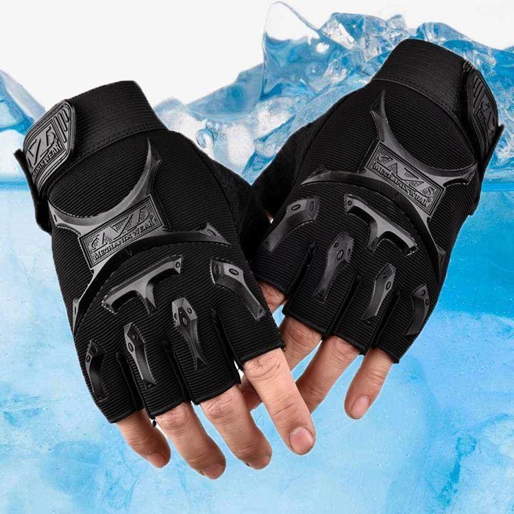 Seal Half Finger Gloves Anti-slip Male Commando Tactical Outdoor ...