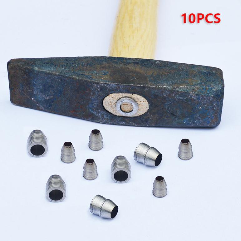 10pcs Safety Round Handle Wedges Steel Hammer Handle Splitting - TikTok ...
