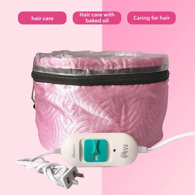Electric Thermal Heating Cap Hat Steamer SPA Nourishing Hair - TikTok ...