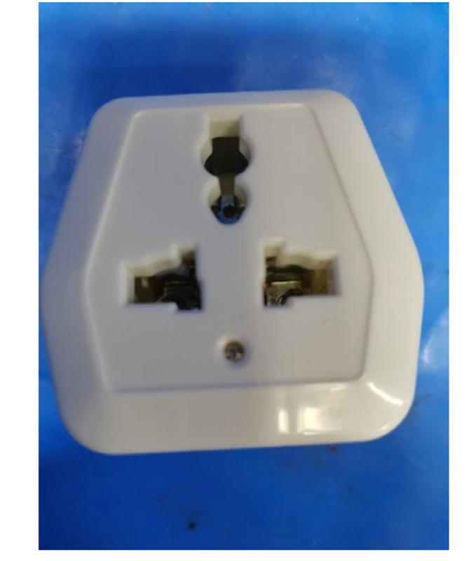 Universal Adaptor Socket Big 10A/250V (White) - TikTok Shop Philippines