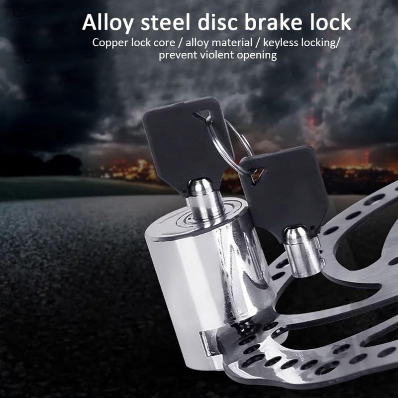 New Bicycle Disc Brake Lock, Motorcycle Lock, Electric Bike Anti-theft ...