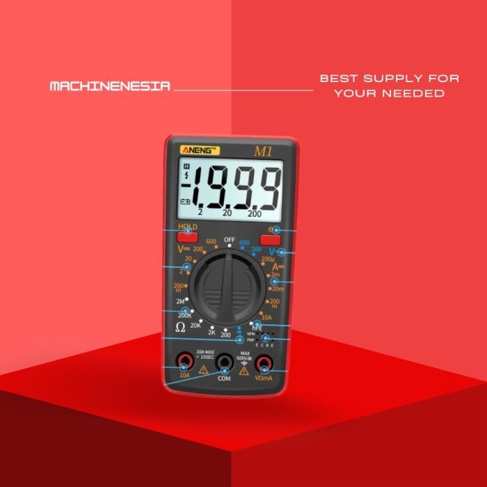 DIGITAL MULTITESTER PENGUKUR ARUS LISTRIK AC DC MINI MULTIMETER - Shop ...
