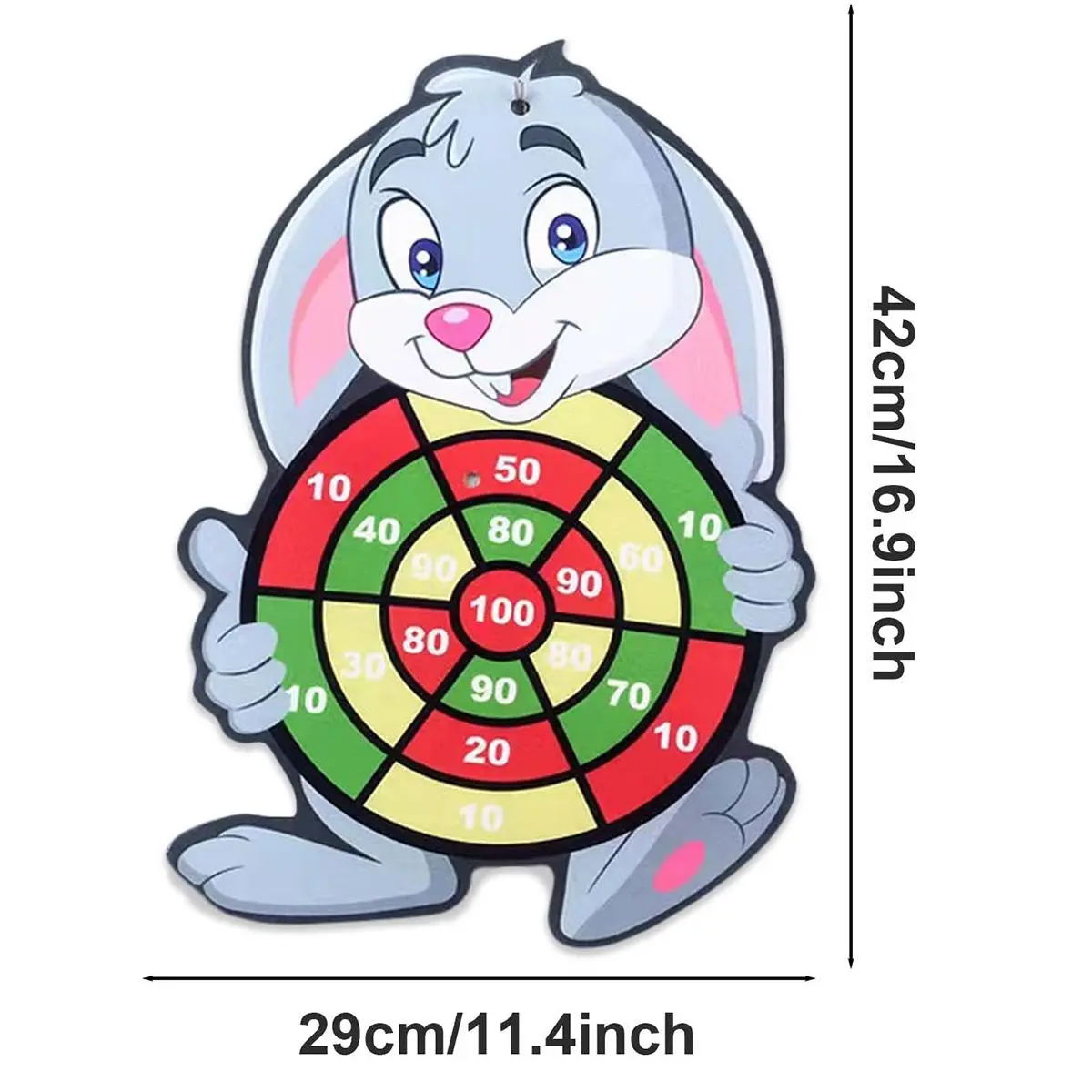 1 Set Cartoon Animal Design Dart Board Game, Creative Dart Board Toy ...
