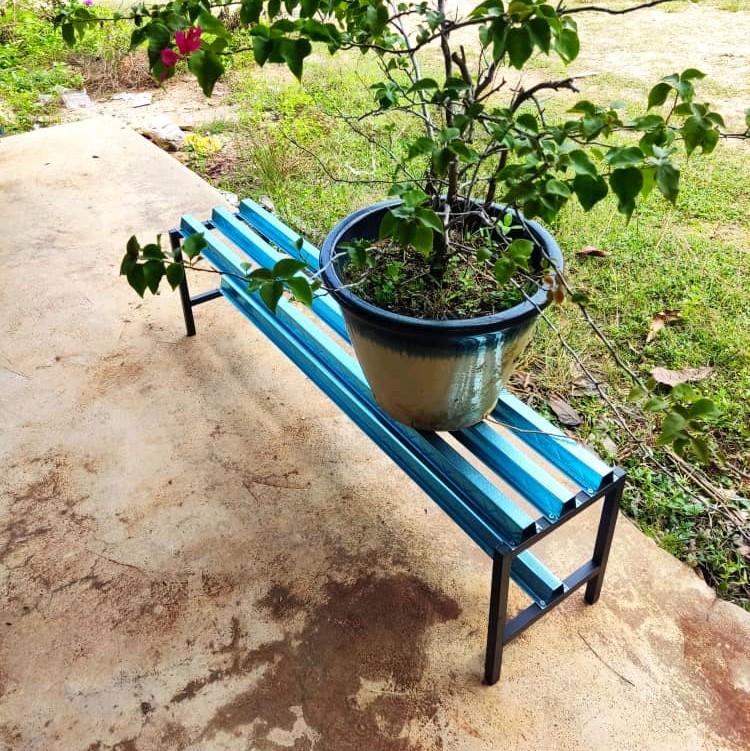 rak pasu bunga tahan lasak (5kaki) Hitam Furniture Besi - TikTok Shop ...