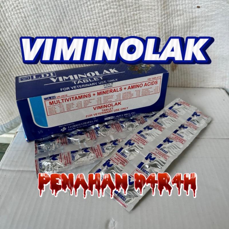 Viminolak Tablet Multivitamin Mineral Makanan Kesehatan Amin - Shop ...